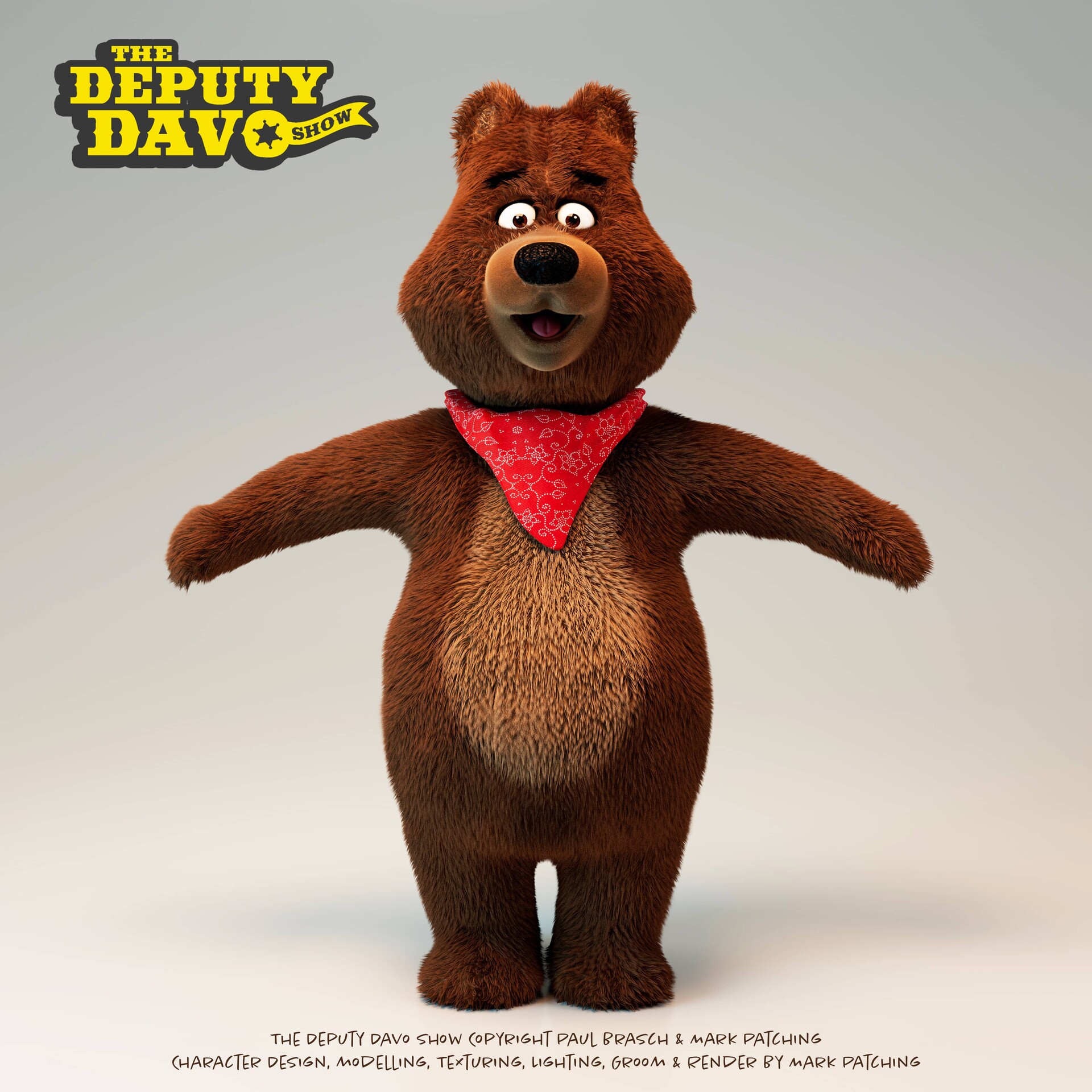 ArtStation - The Deputy Davo Show - 'Bear' Character Design