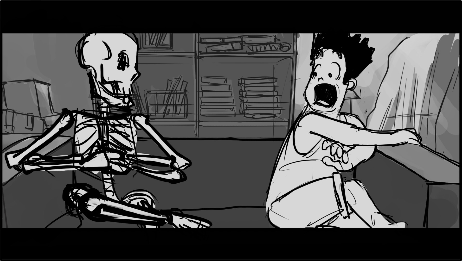 ArtStation - Into the Basement Animatic