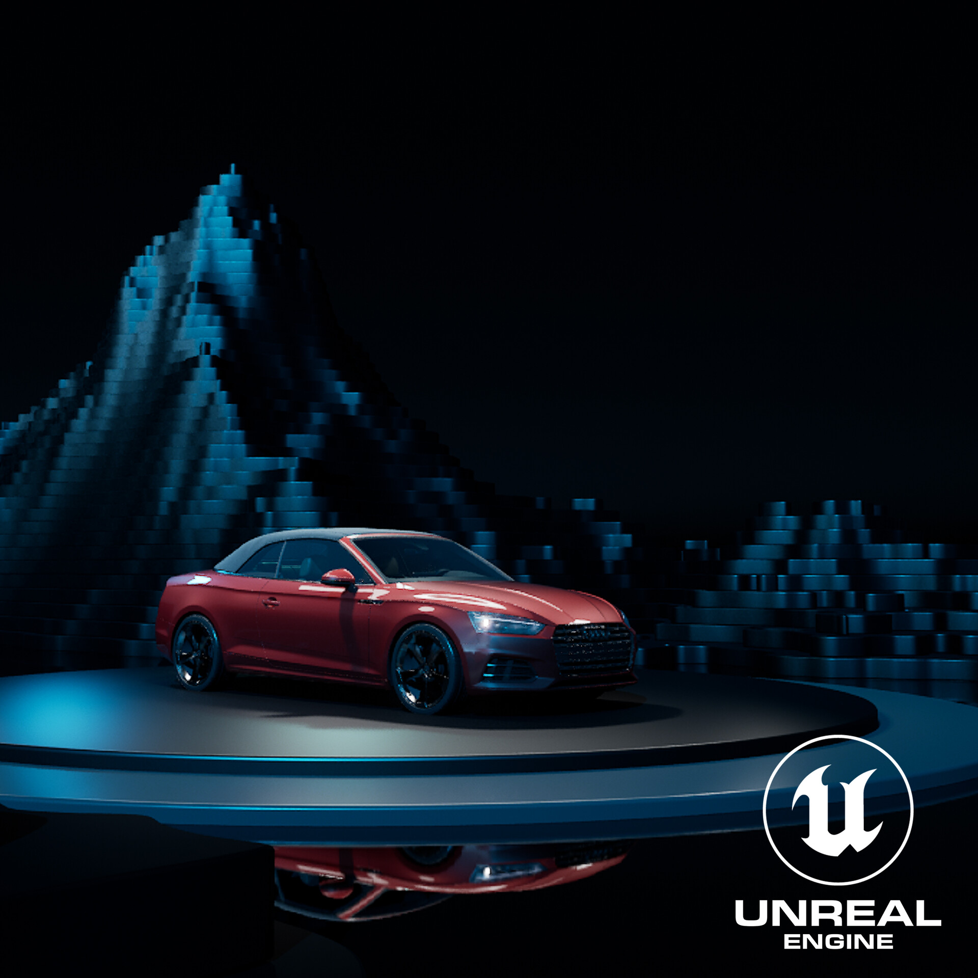 ArtStation - Geometric Car Backgrounds (UE5)