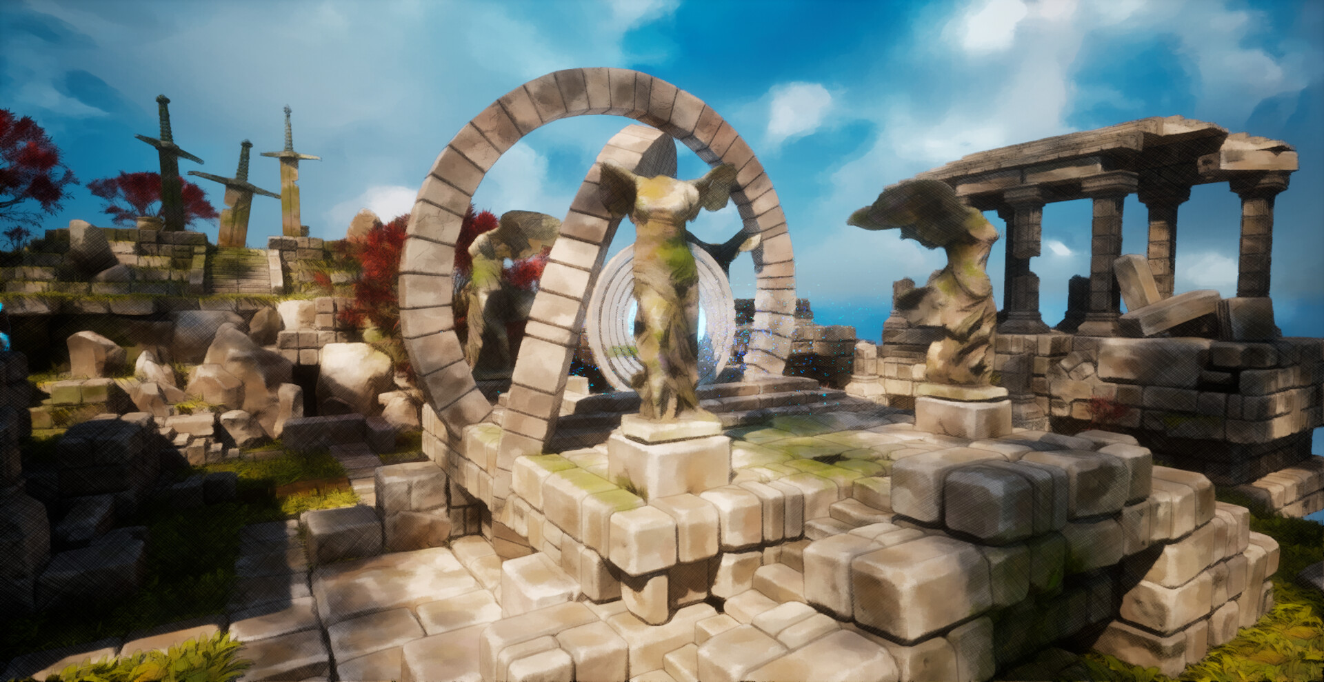 ArtStation - Kuwahara post-processing materials