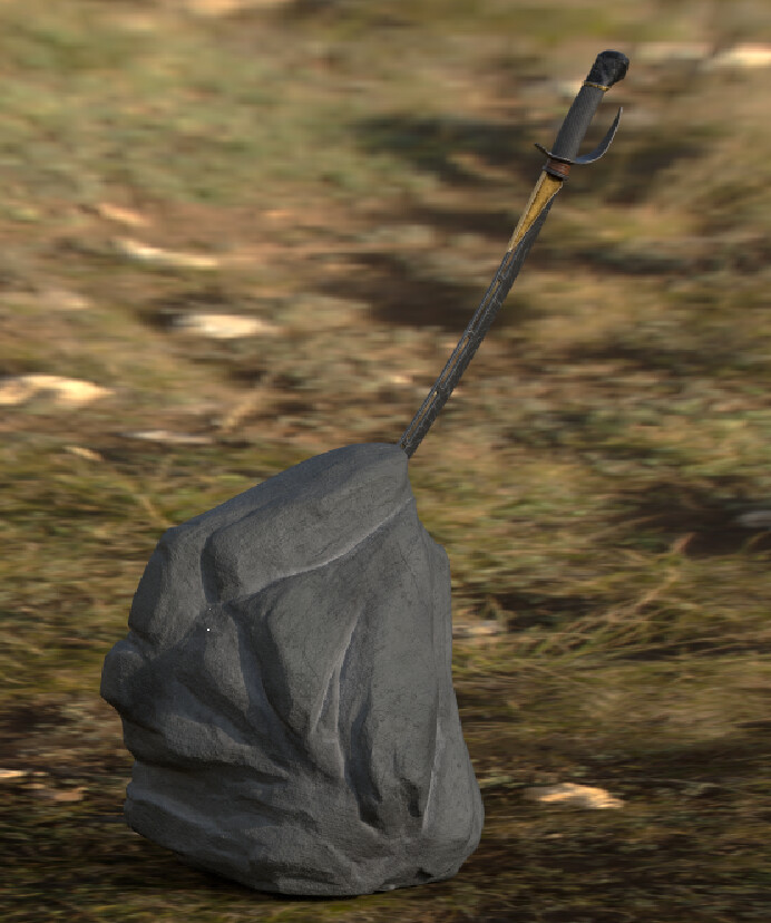 ArtStation - Sword and Stone