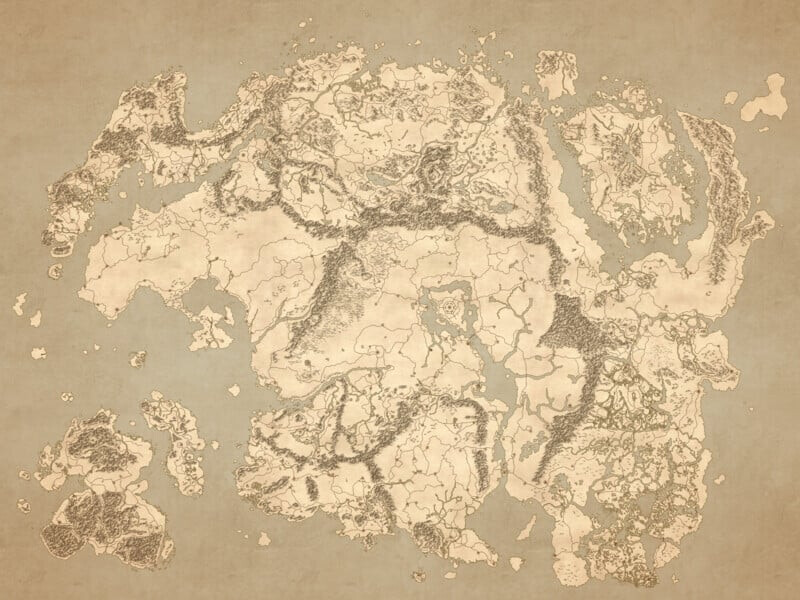 ArtStation - Tamriel Map