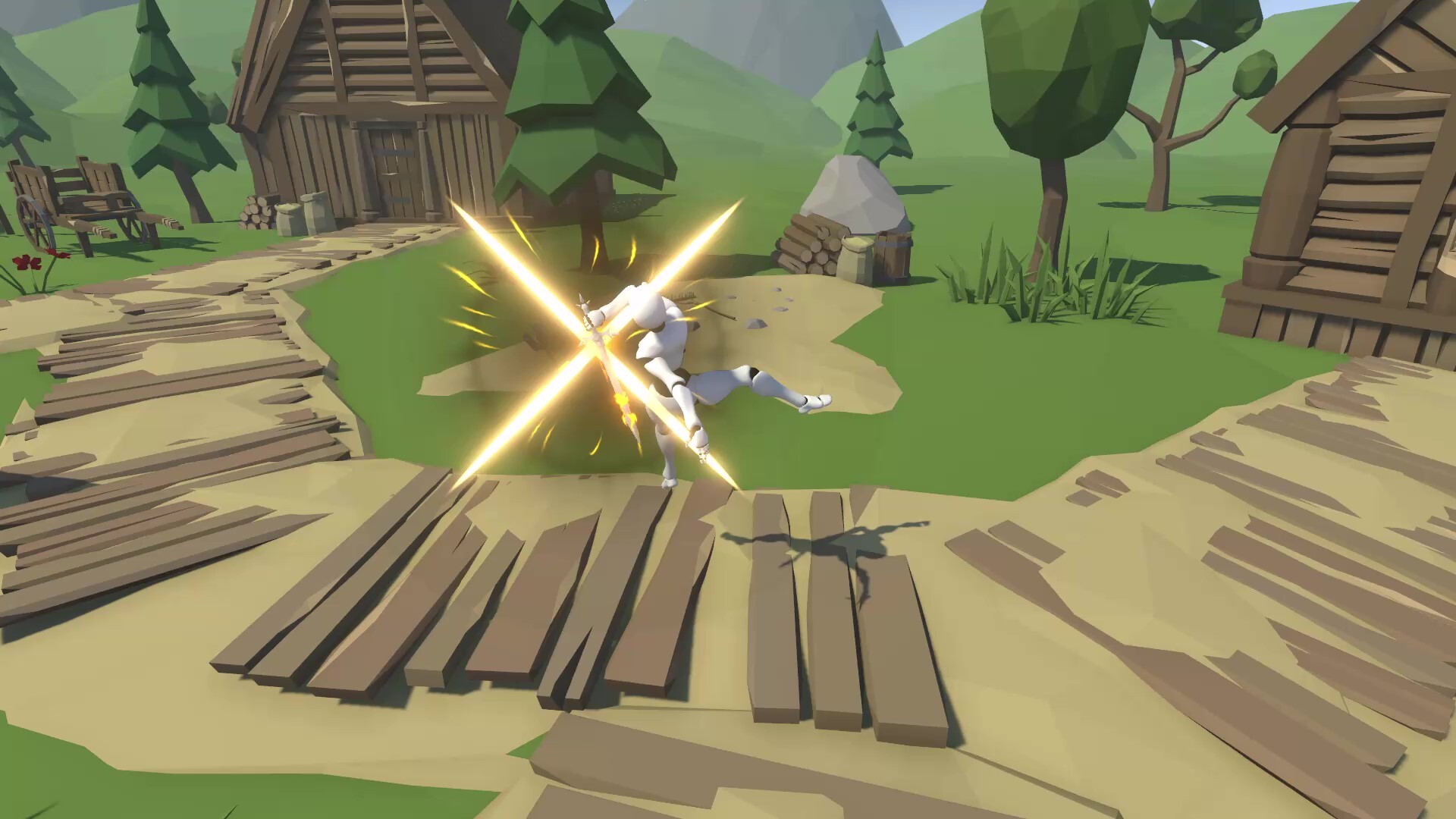 ArtStation - Sword Slash Combo