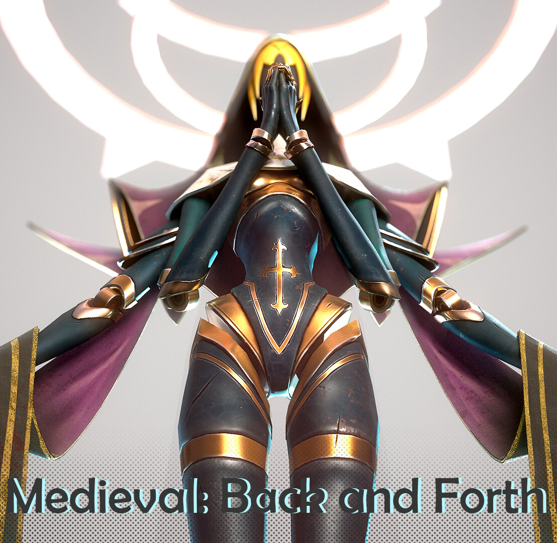 ArtStation - NUN - Medieval: Back and Forth