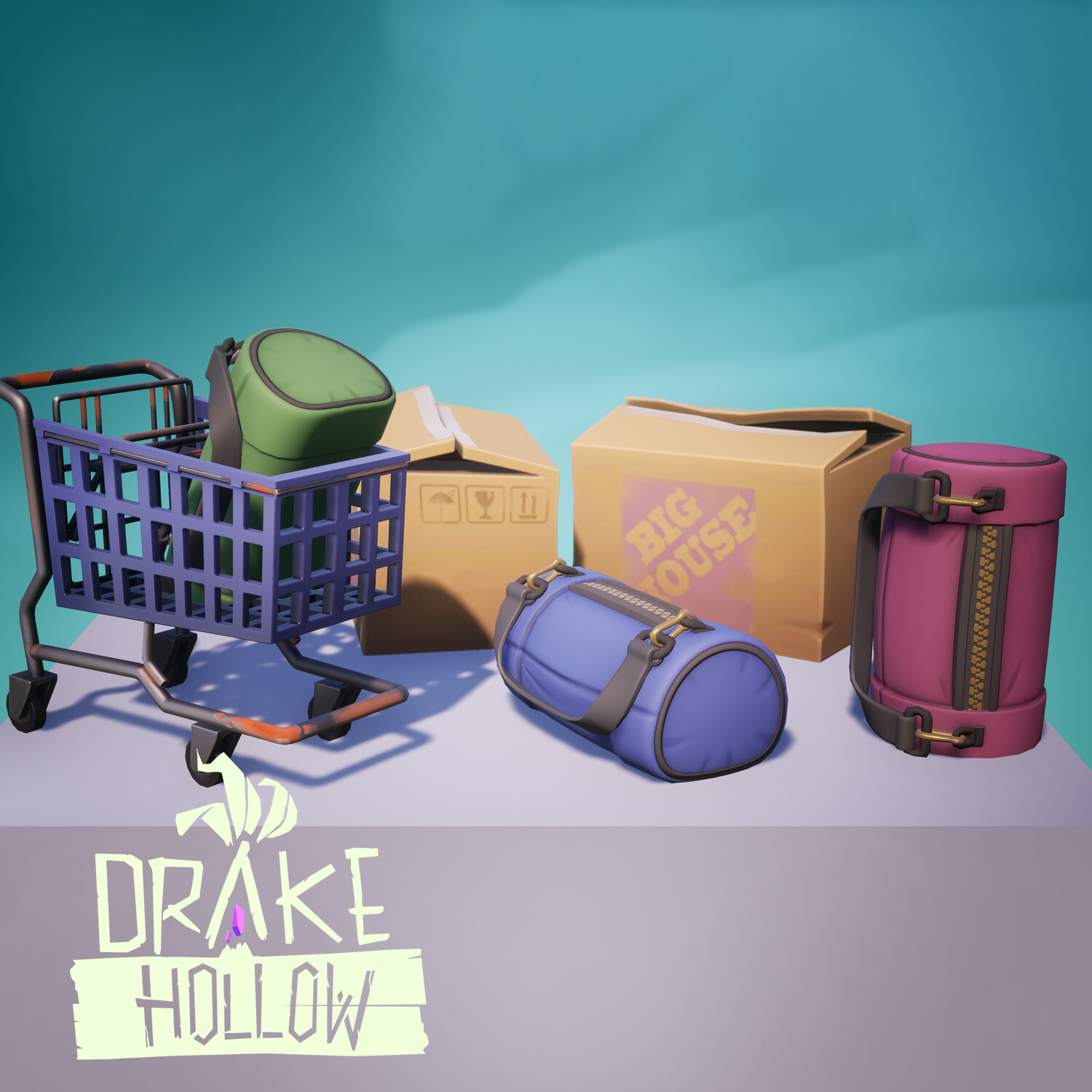 ArtStation - Drake Hollow: Props