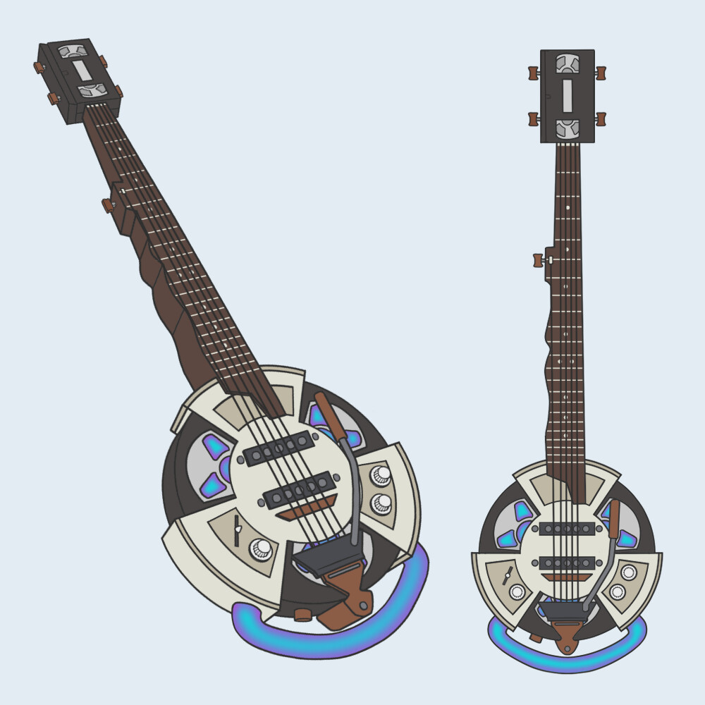 ArtStation - Project Neon: Banj-CD