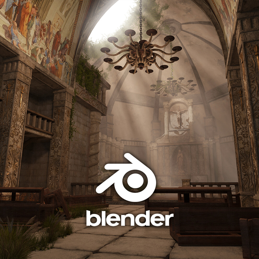 ArtStation - Ruined Church