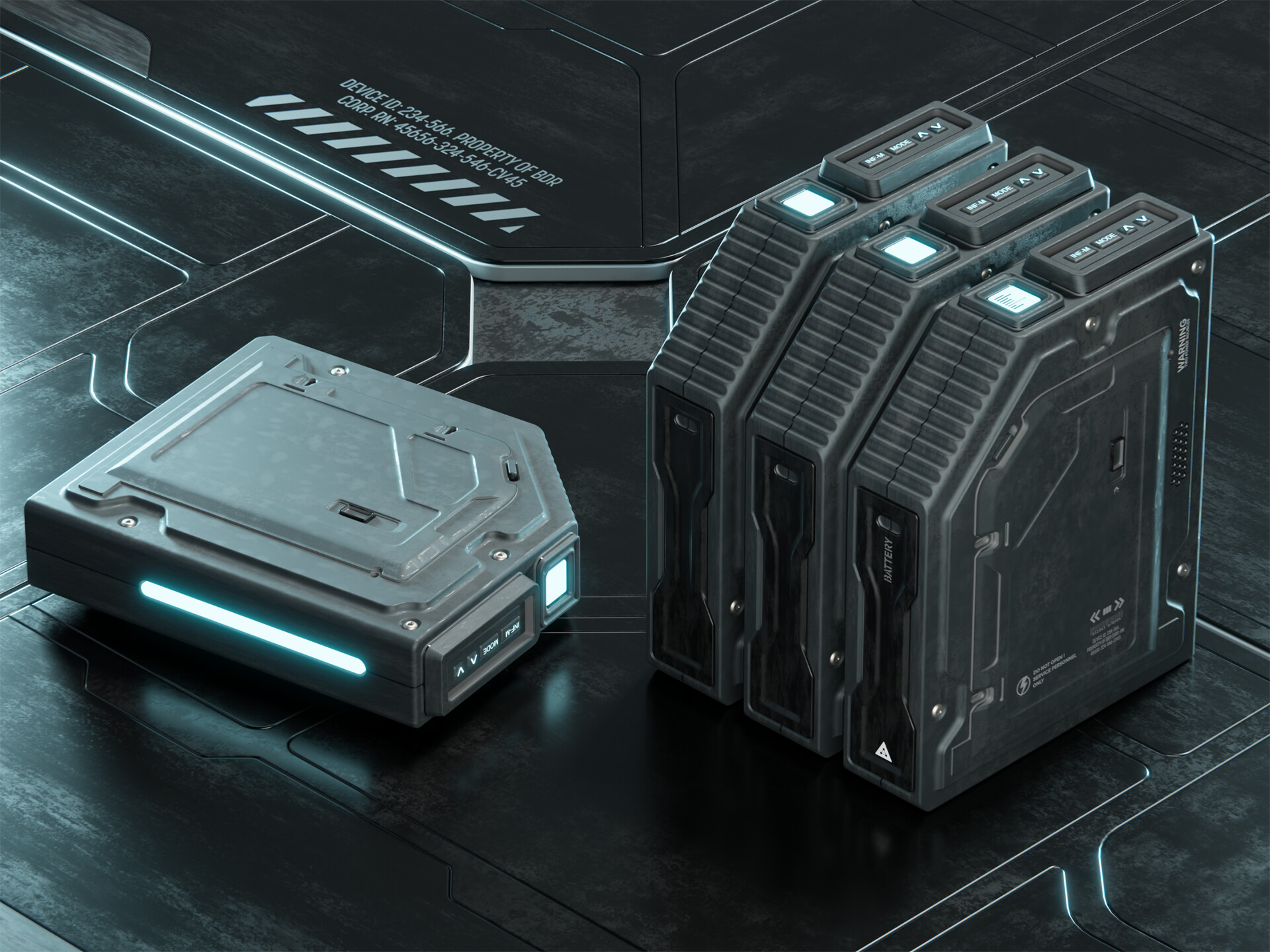 ArtStation - Modular Battery Pack
