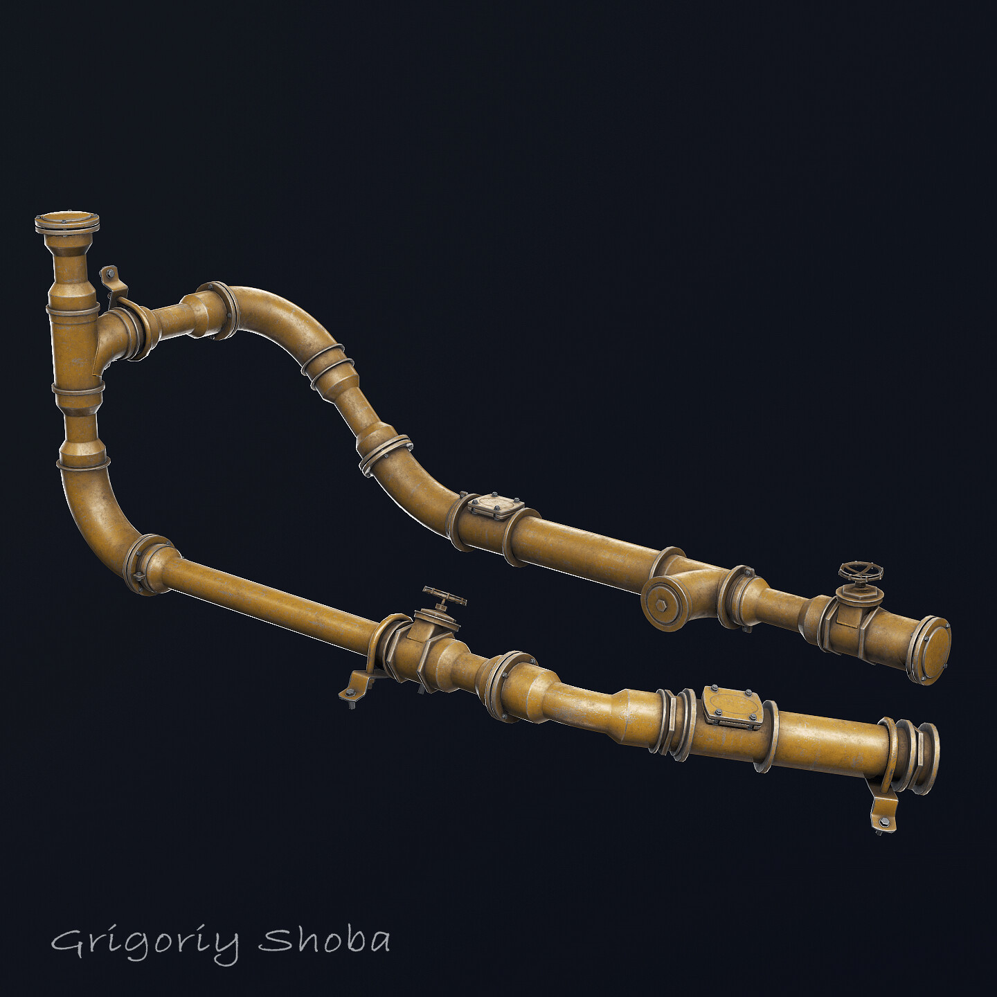 ArtStation - Modular pipes