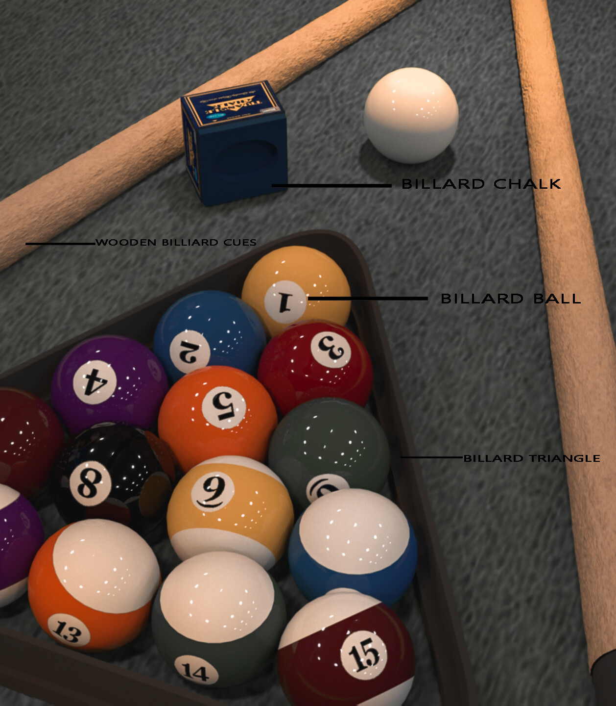 ArtStation - "Rendering Reality: The Art of 3D Billiards"