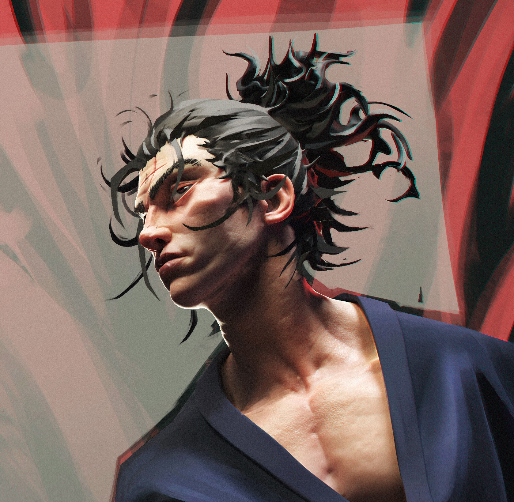 ArtStation - Miyamoto Musashi