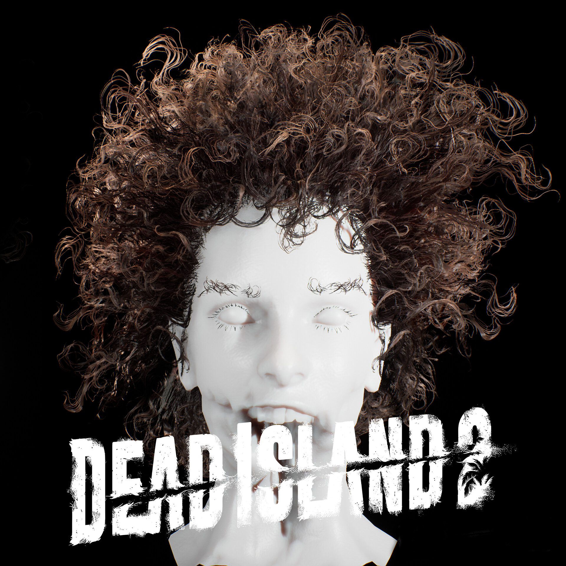 ArtStation - Dead Island 2 - Screamer Hair Sample
