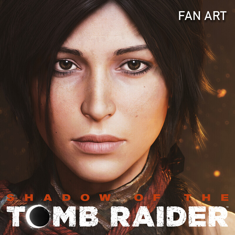 ArtStation - Shadow of the Tomb Raider relight - 2021 set (Fan Art)
