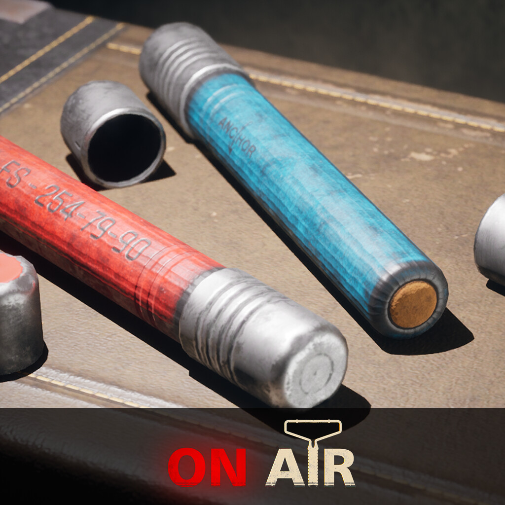 ArtStation - Vintage flare stick