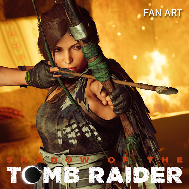ArtStation - Shadow of the Tomb Raider renders (Fan Art)