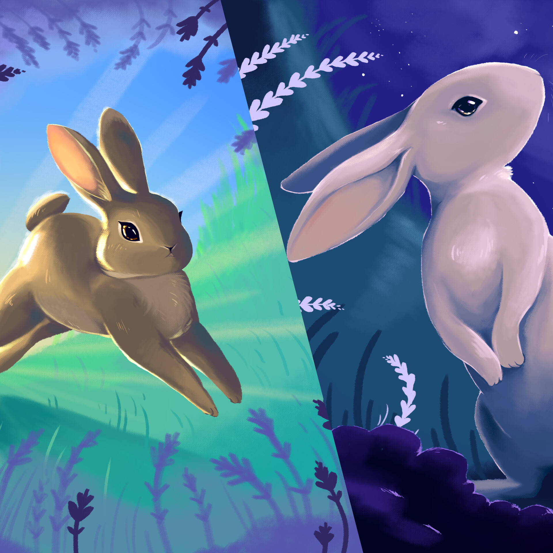 ArtStation - Pets: Rabbits