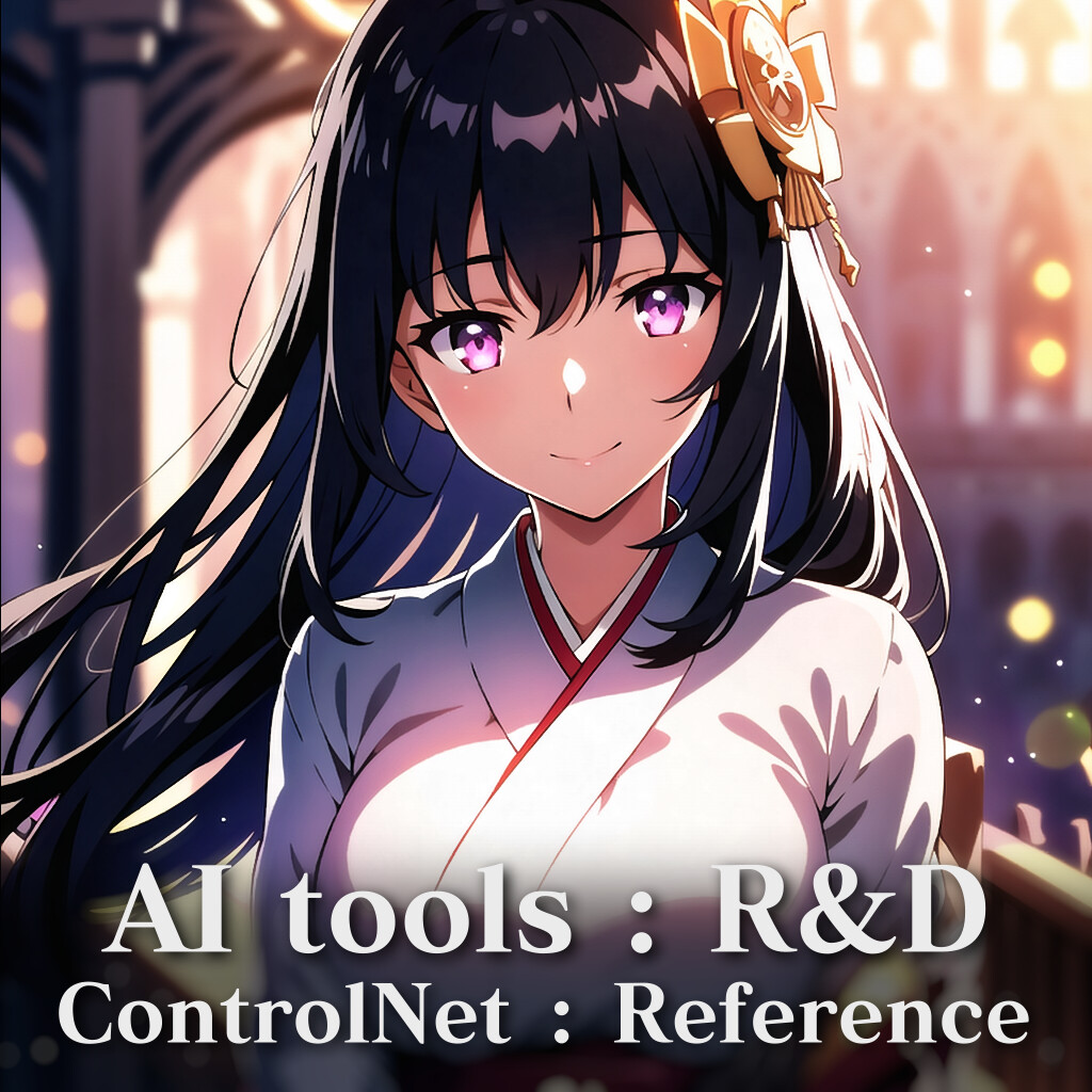 ArtStation - R&D of AI tools. control-net "reference" function.