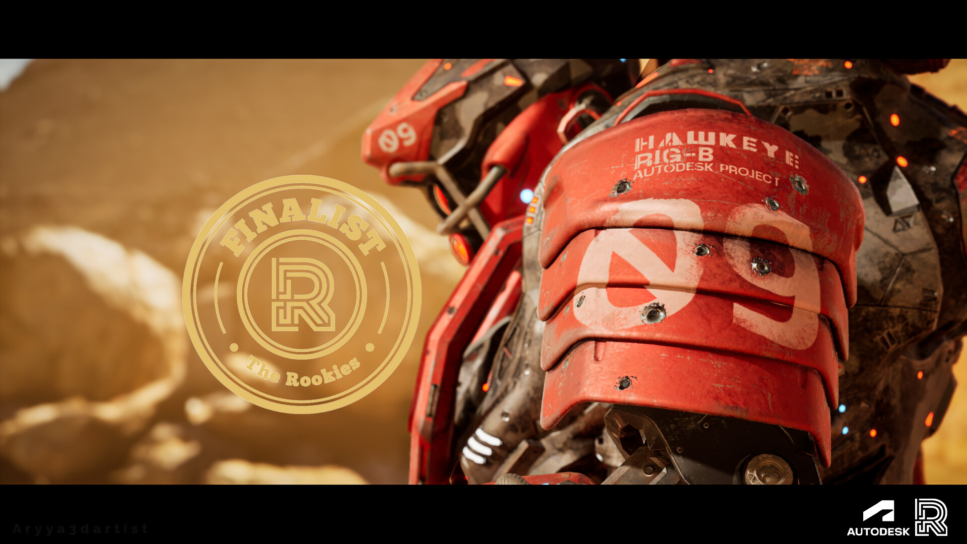 ArtStation - HAWKEYE RIG B