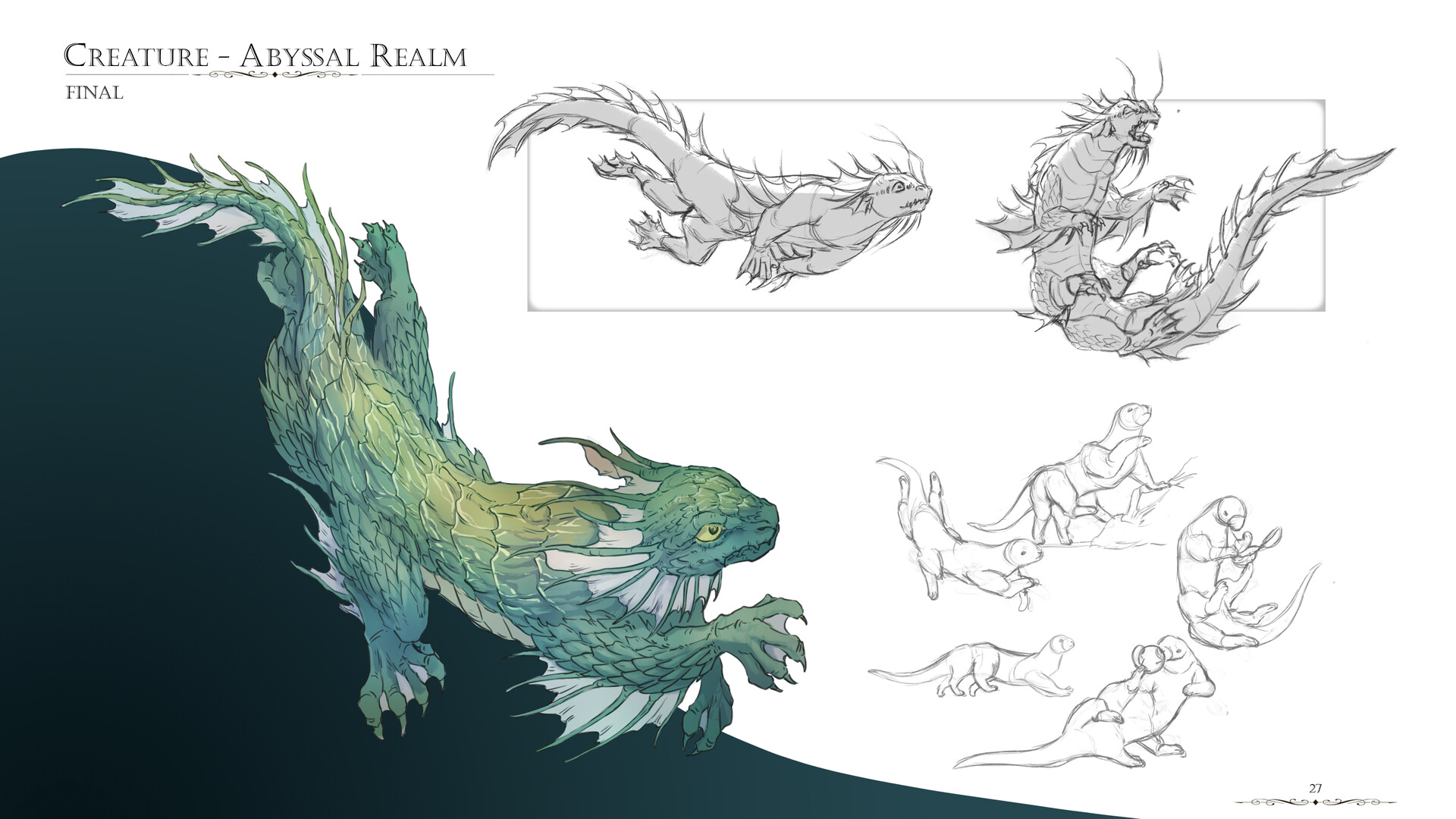 ArtStation - Creature : Abyssal Realm
