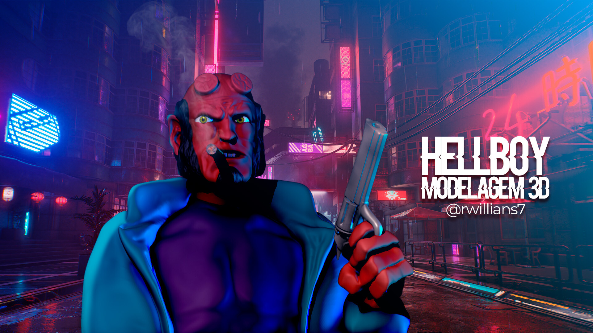 ArtStation - HELLBOY 3D