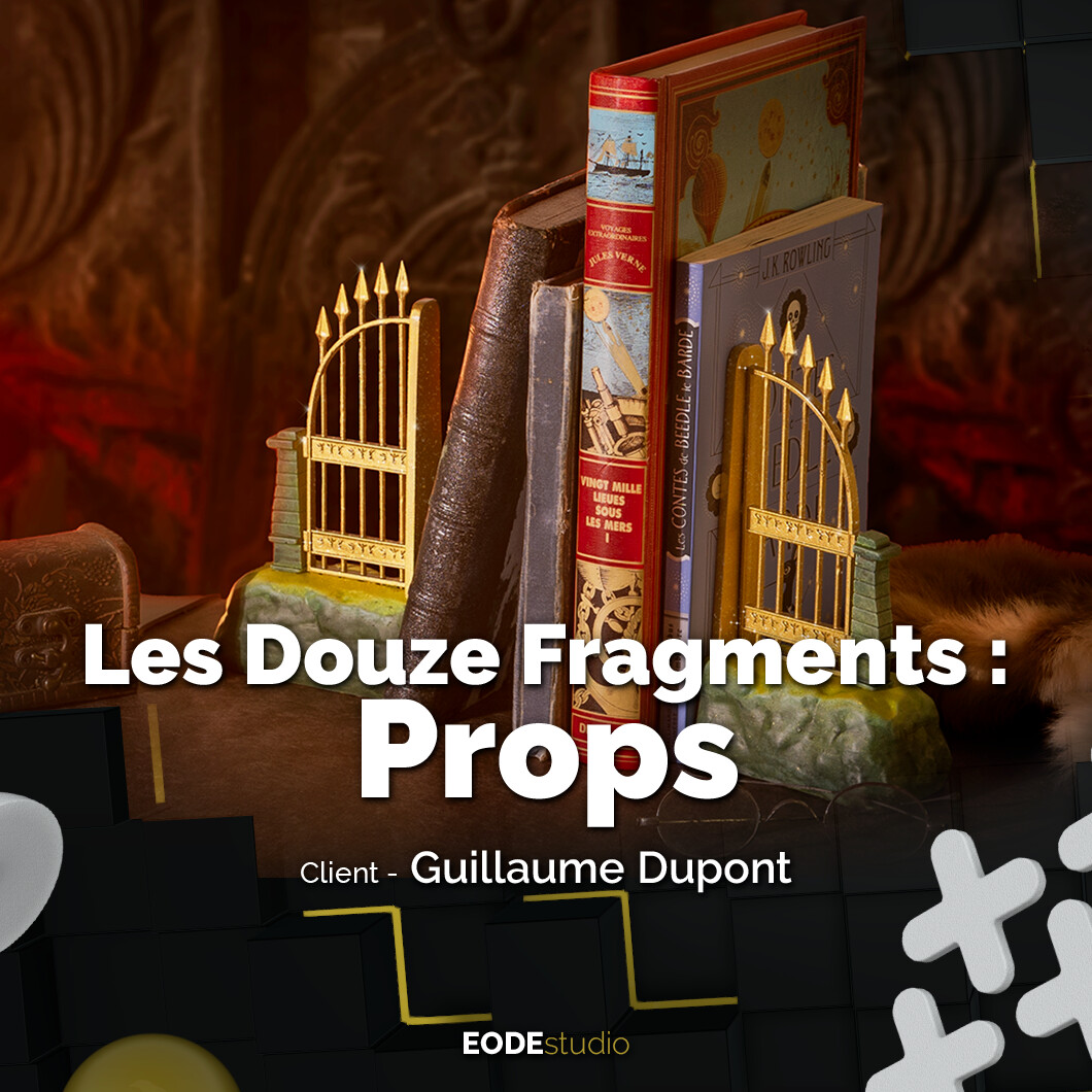 ArtStation - Les Douze Fragments : Props