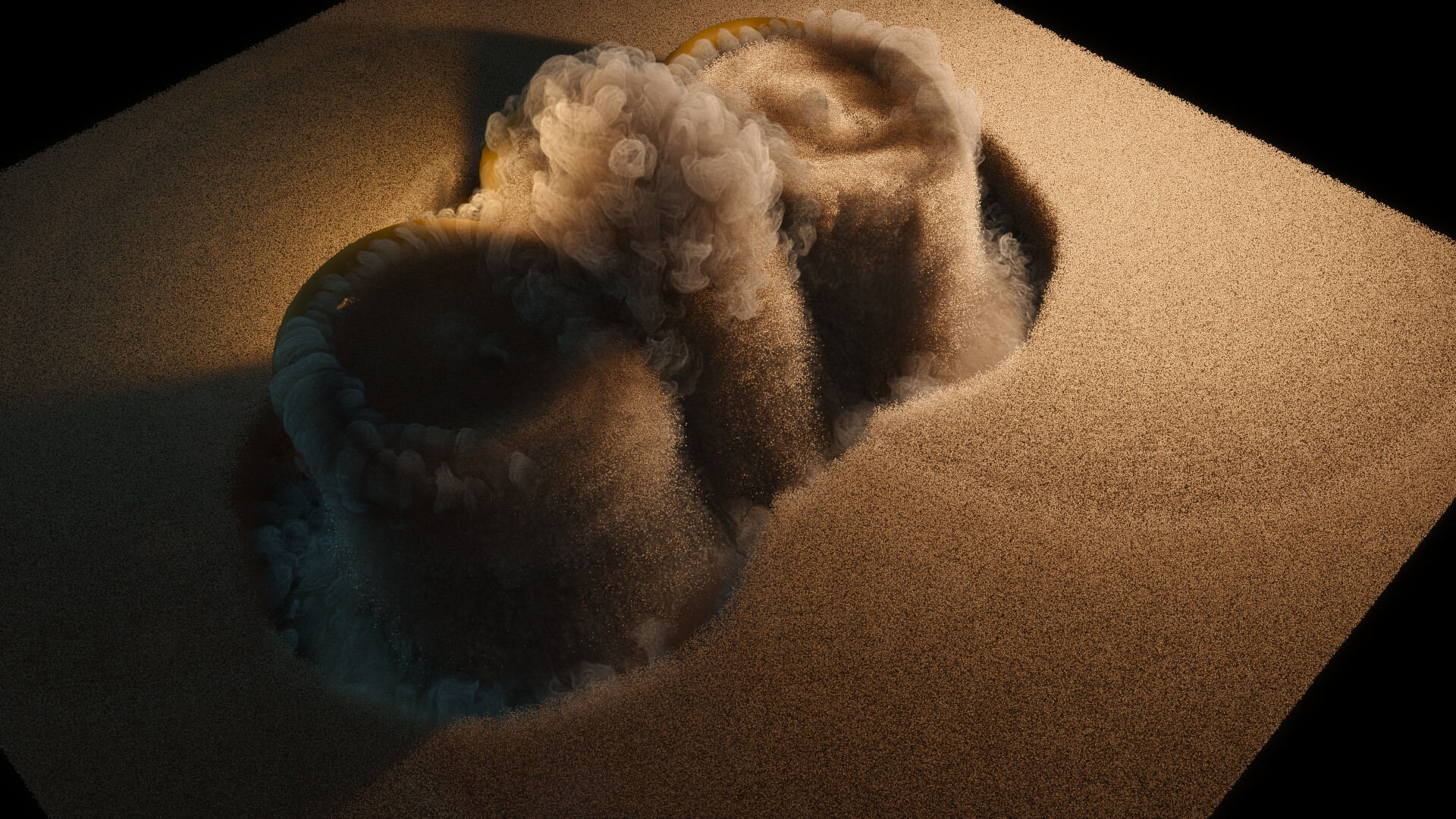 ArtStation - Sand Drone - Embergen Simulation