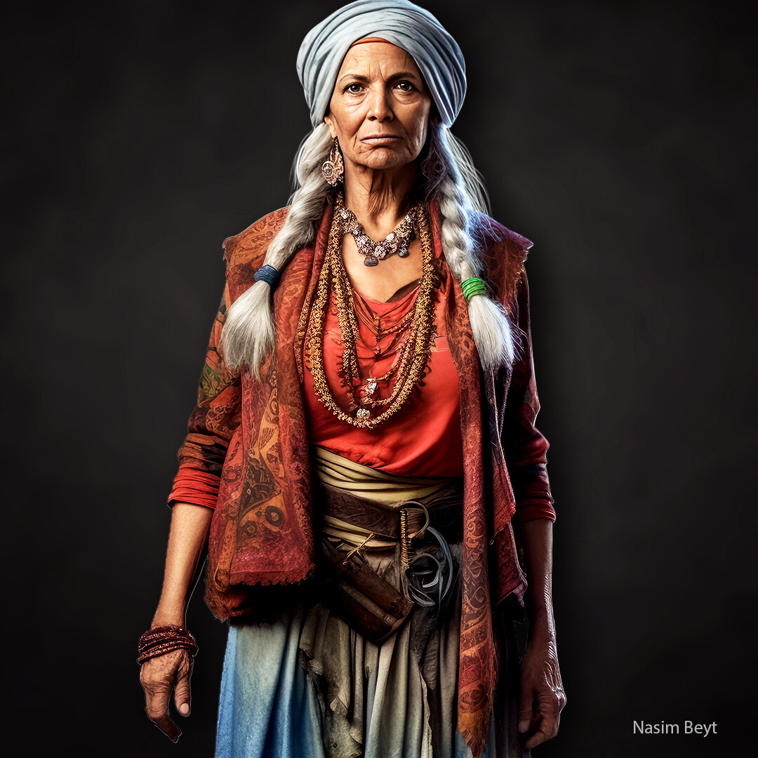 ArtStation - 500 American Gypsy Female Clothes. Character References ...