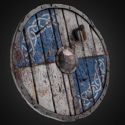 ArtStation - Viking Shield Remake