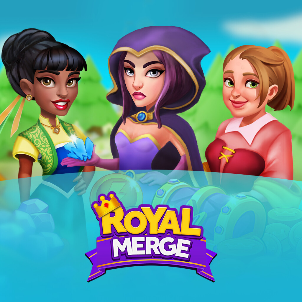 ArtStation - Redesigned characters and marketing graphics for the Royal ...