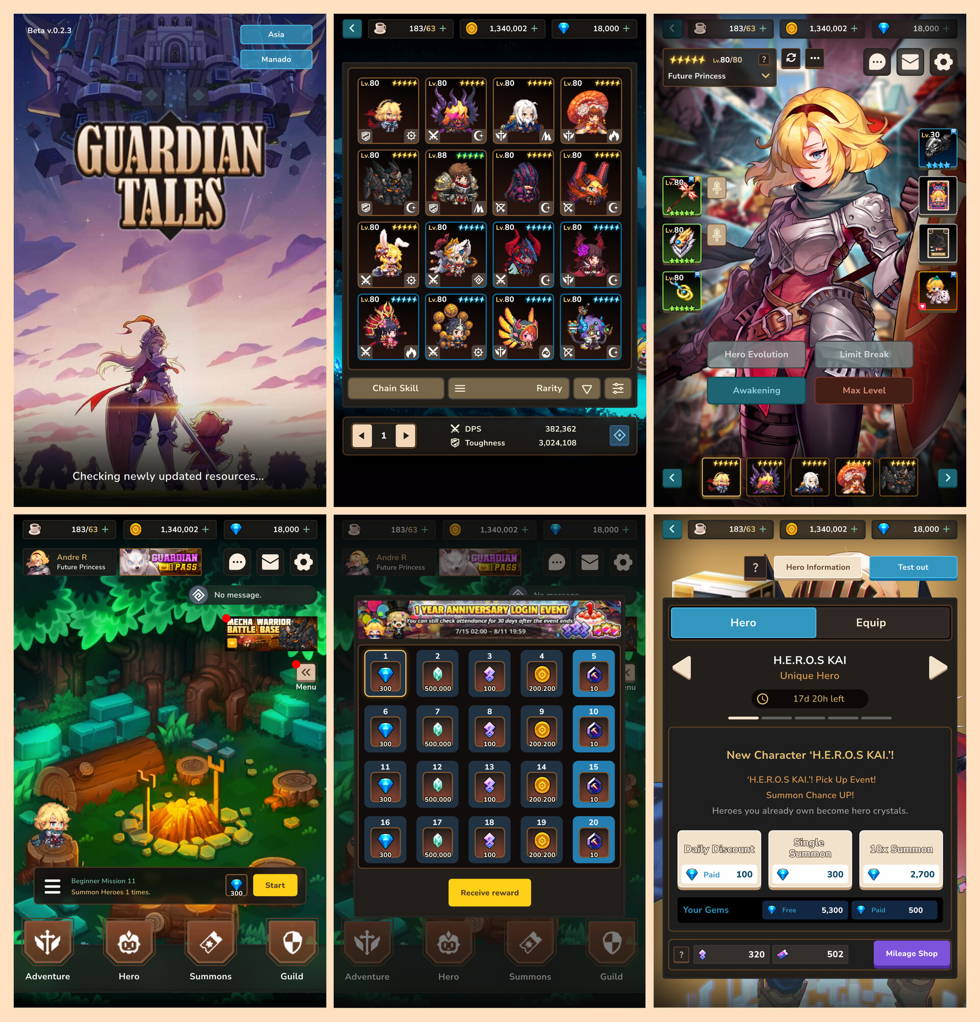 ArtStation - Guardian Tales | Game Design