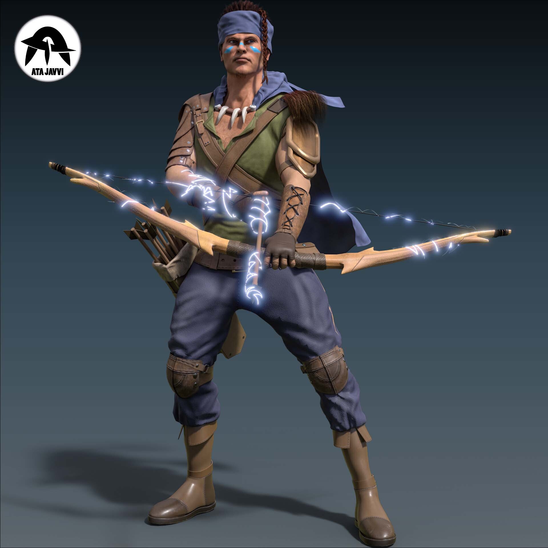 ArtStation - Archer (Game character)