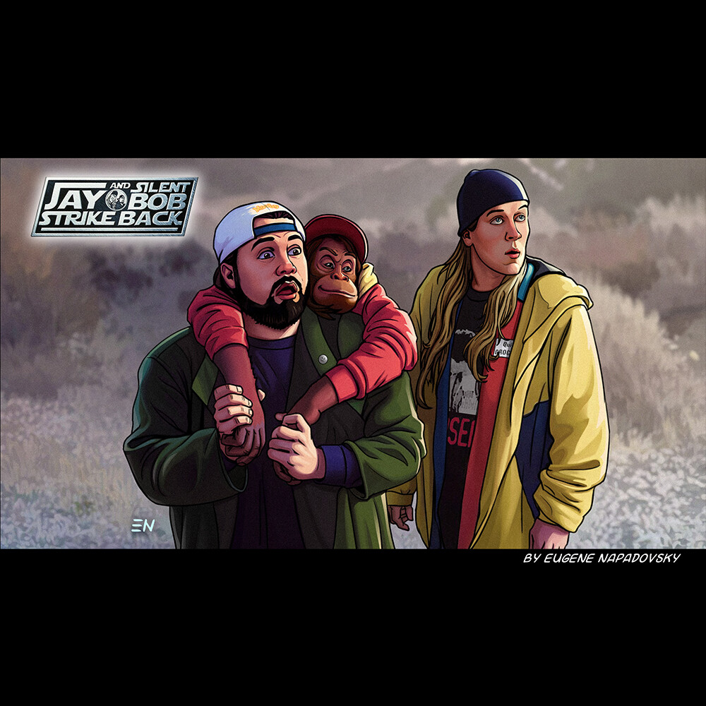 ArtStation - Jay and Silent Bob Strike back (2001)