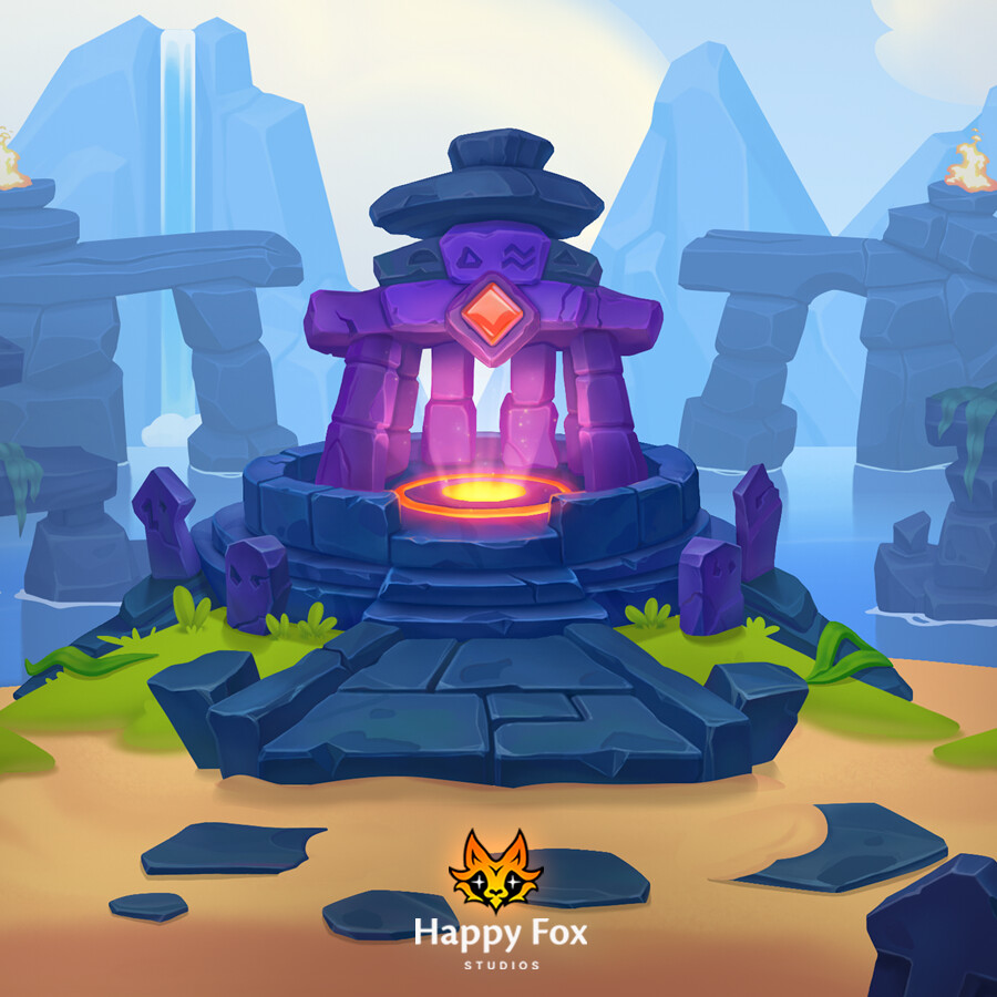 ArtStation - Altar - Environment Game Art