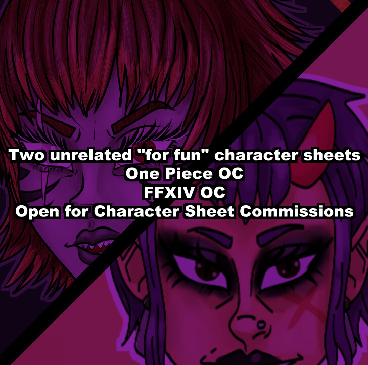 ArtStation - For Fun Character Sheets