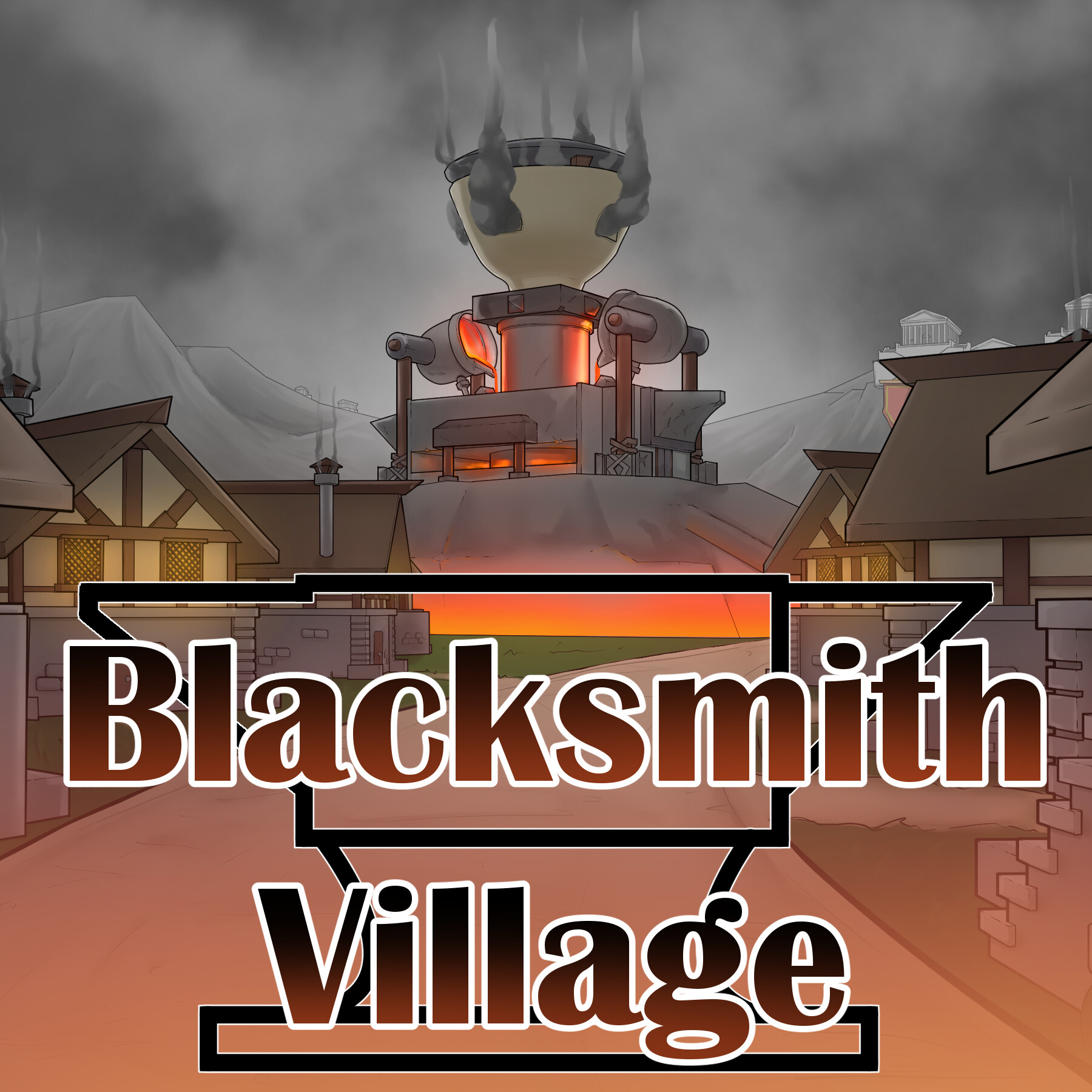 ArtStation - Blacksmith Village