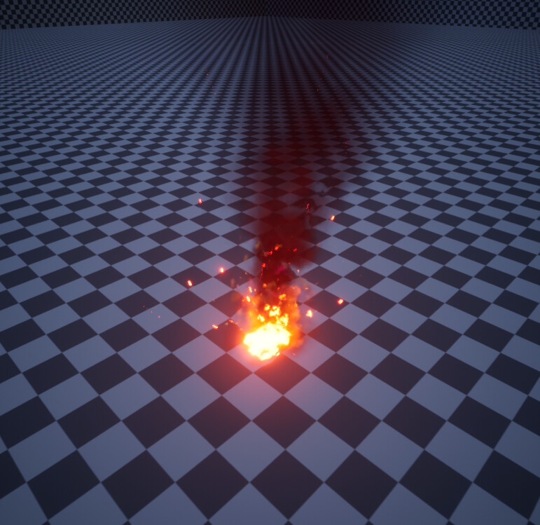 ArtStation - Basic Campfire Effect - VFX - UE5 Niagara