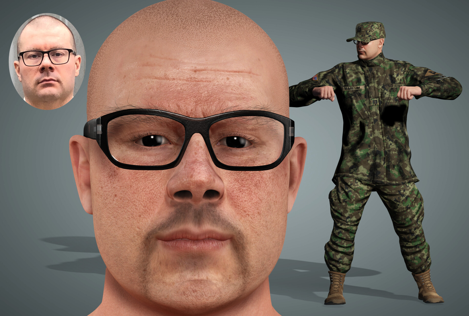 ArtStation - 3D Metahuman from a photo for Unreal 5