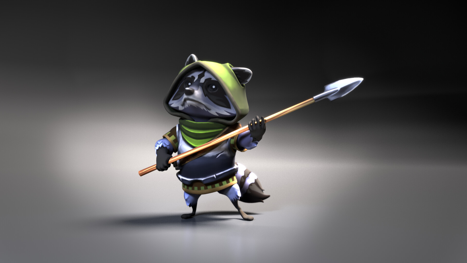 ArtStation - Sir Rascal The Raccoon