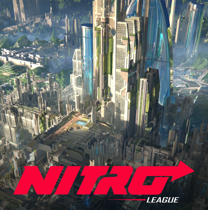 ArtStation - Nitro League Central Hub