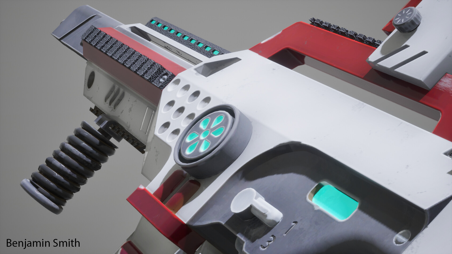 ArtStation - Sci-Fi Assault Rifle