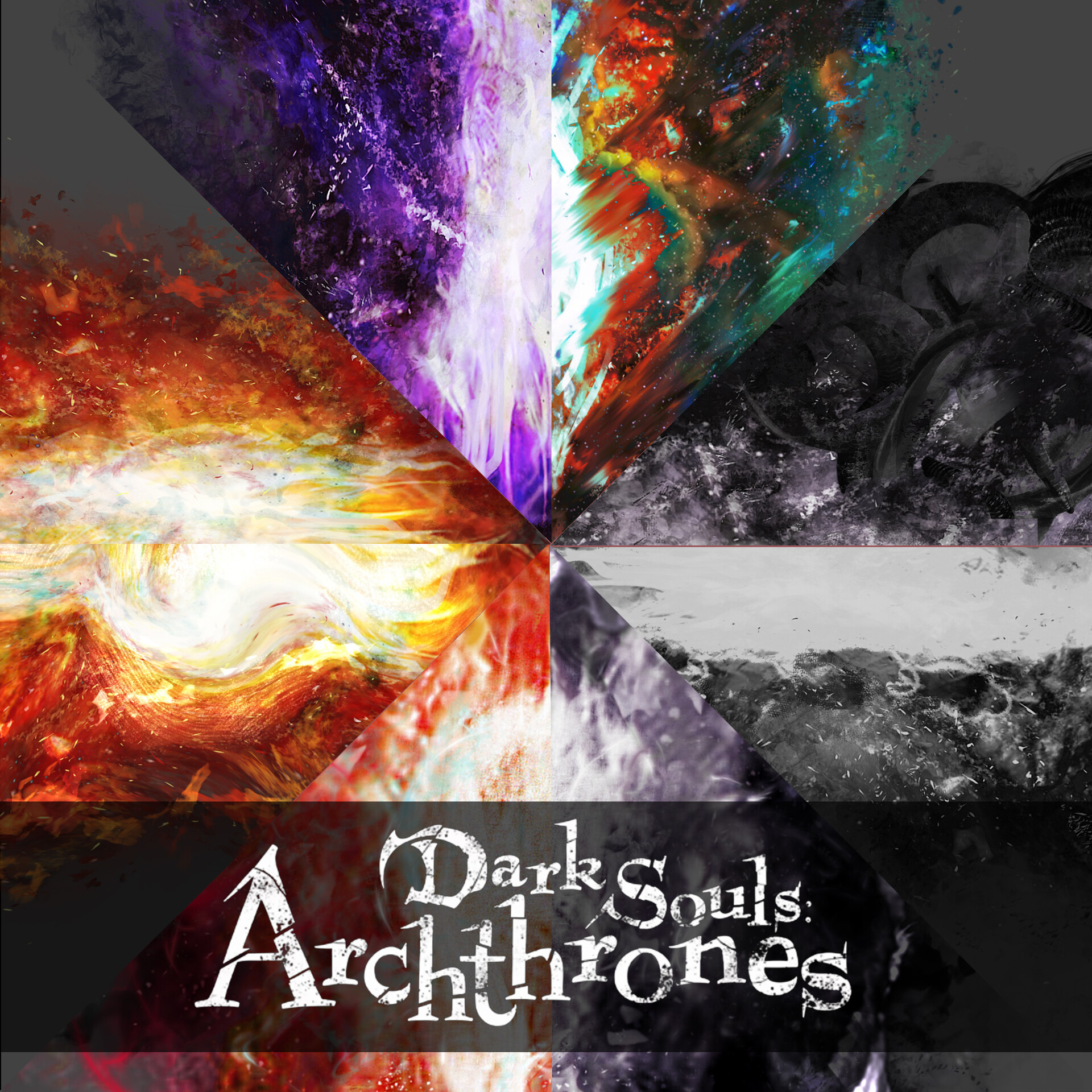 ArtStation - Souls - Dark Souls III Archthrones [MOD]