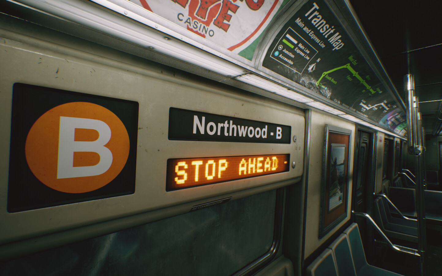 ArtStation - Subway Train