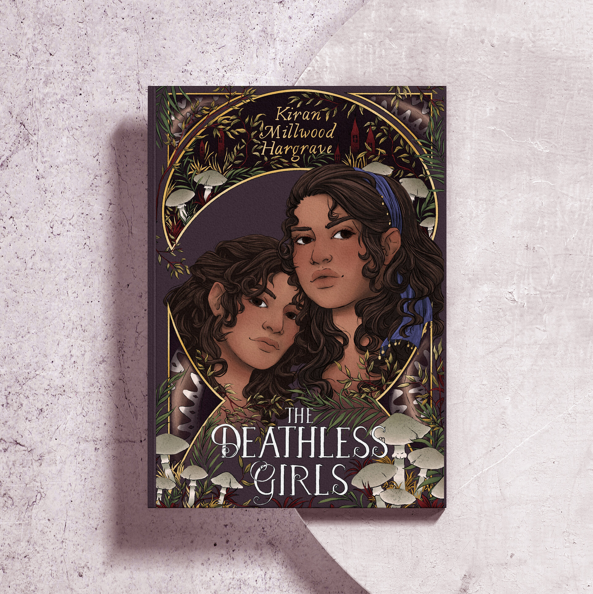 ArtStation - 'The Deathless Girls' Feux Book Cover