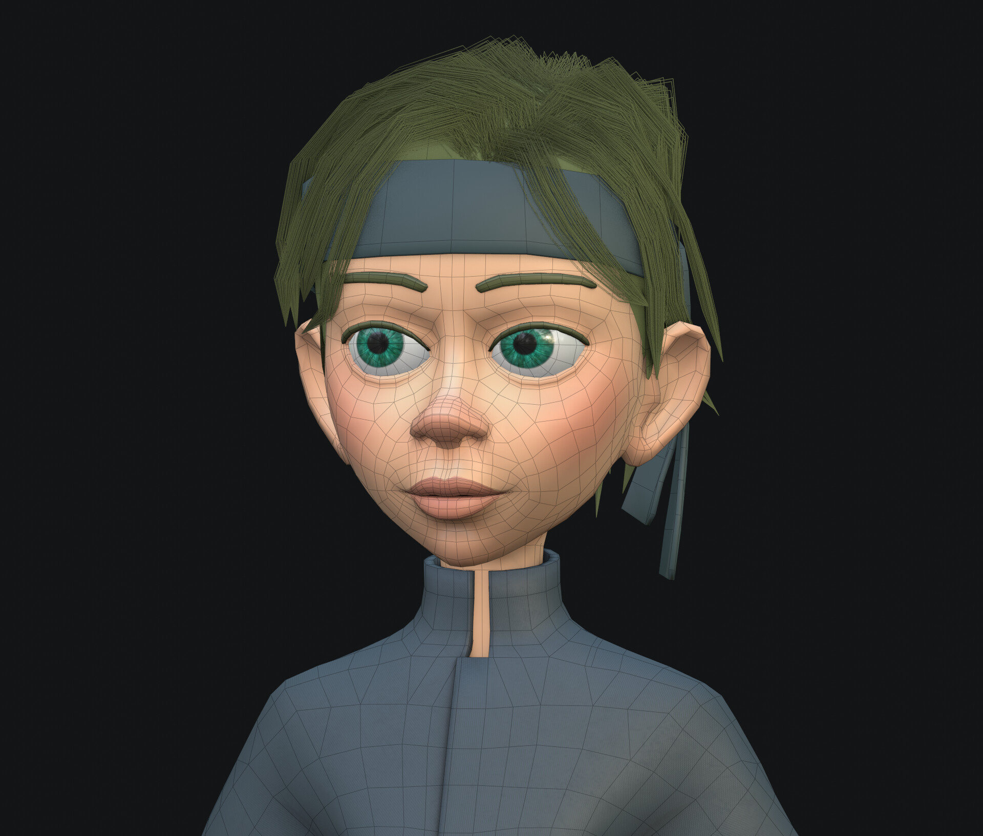 ArtStation - stylized Boy Model