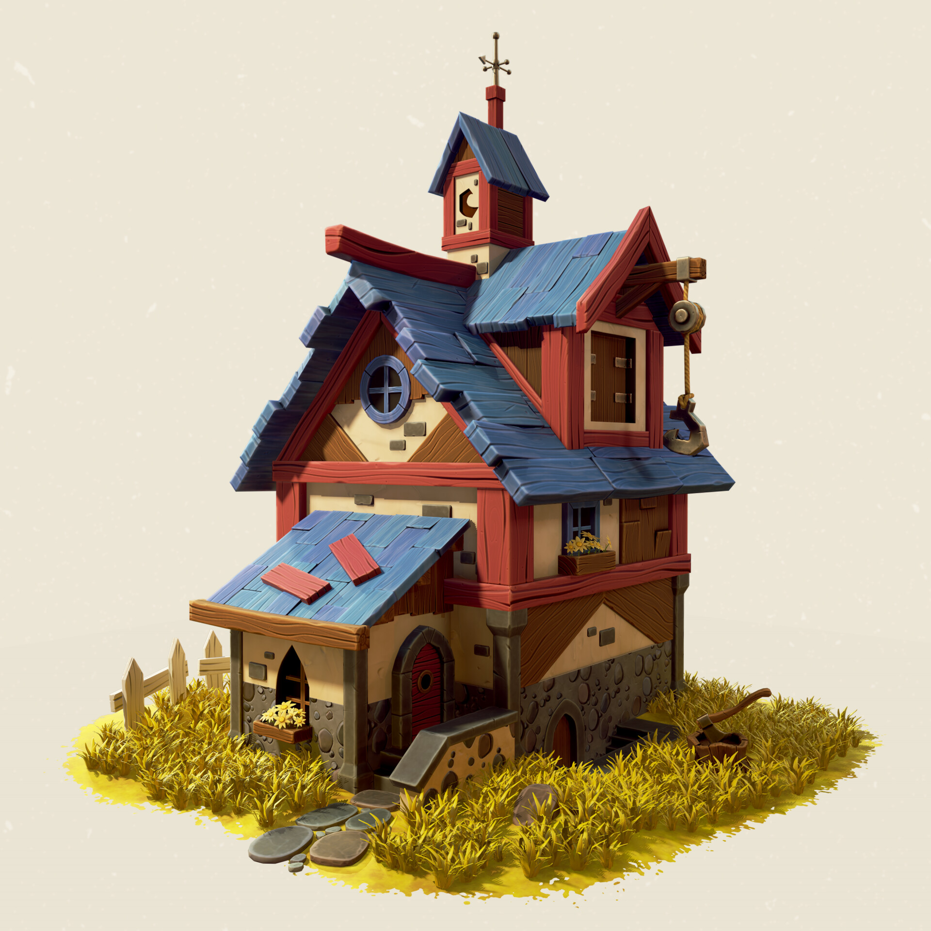 ArtStation - Moon House