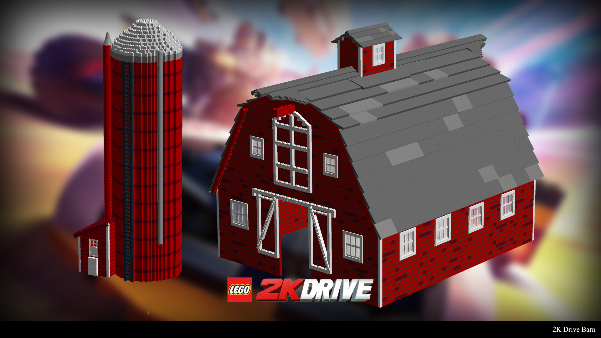 ArtStation - Lego 2K Drive Various Buildings