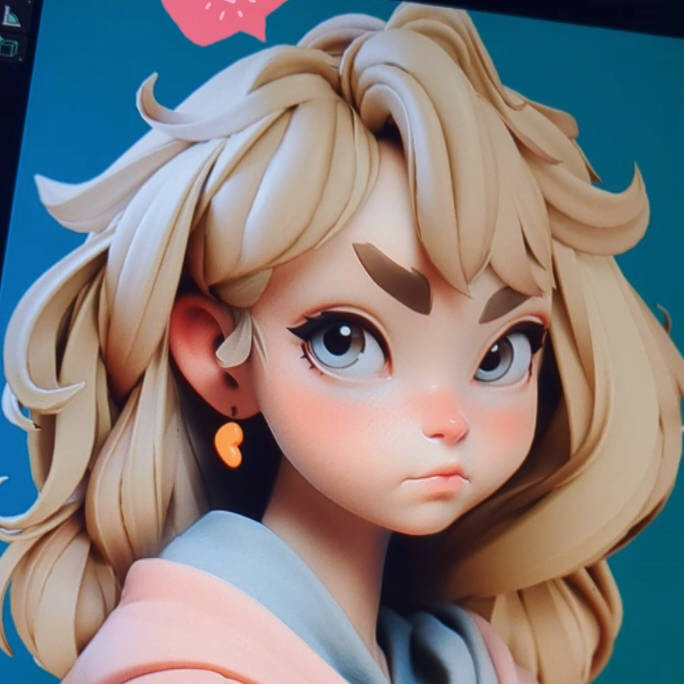 ArtStation - Cute Girl