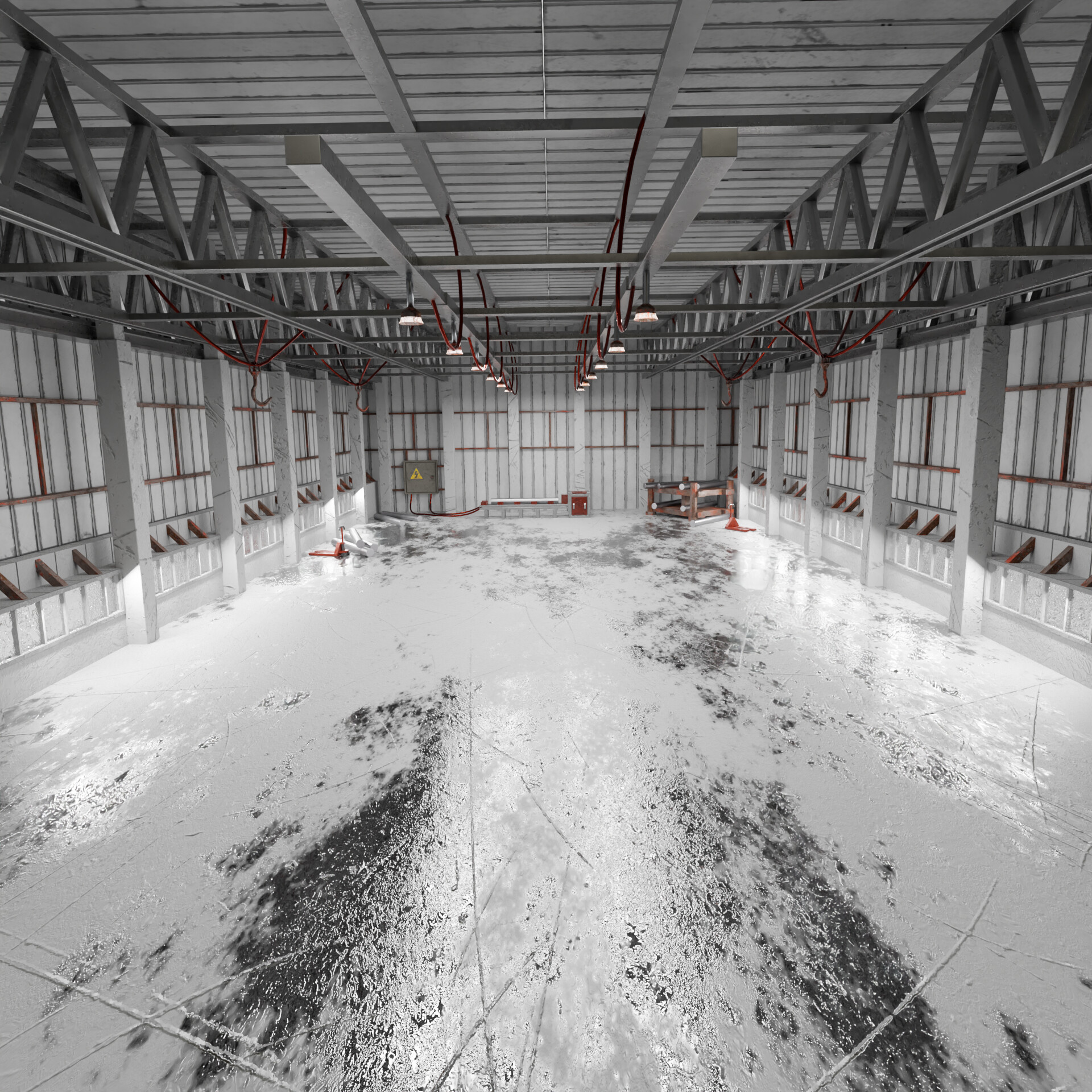 ArtStation - Warehouse interior