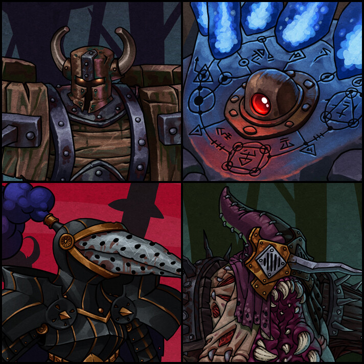 ArtStation - Golems set