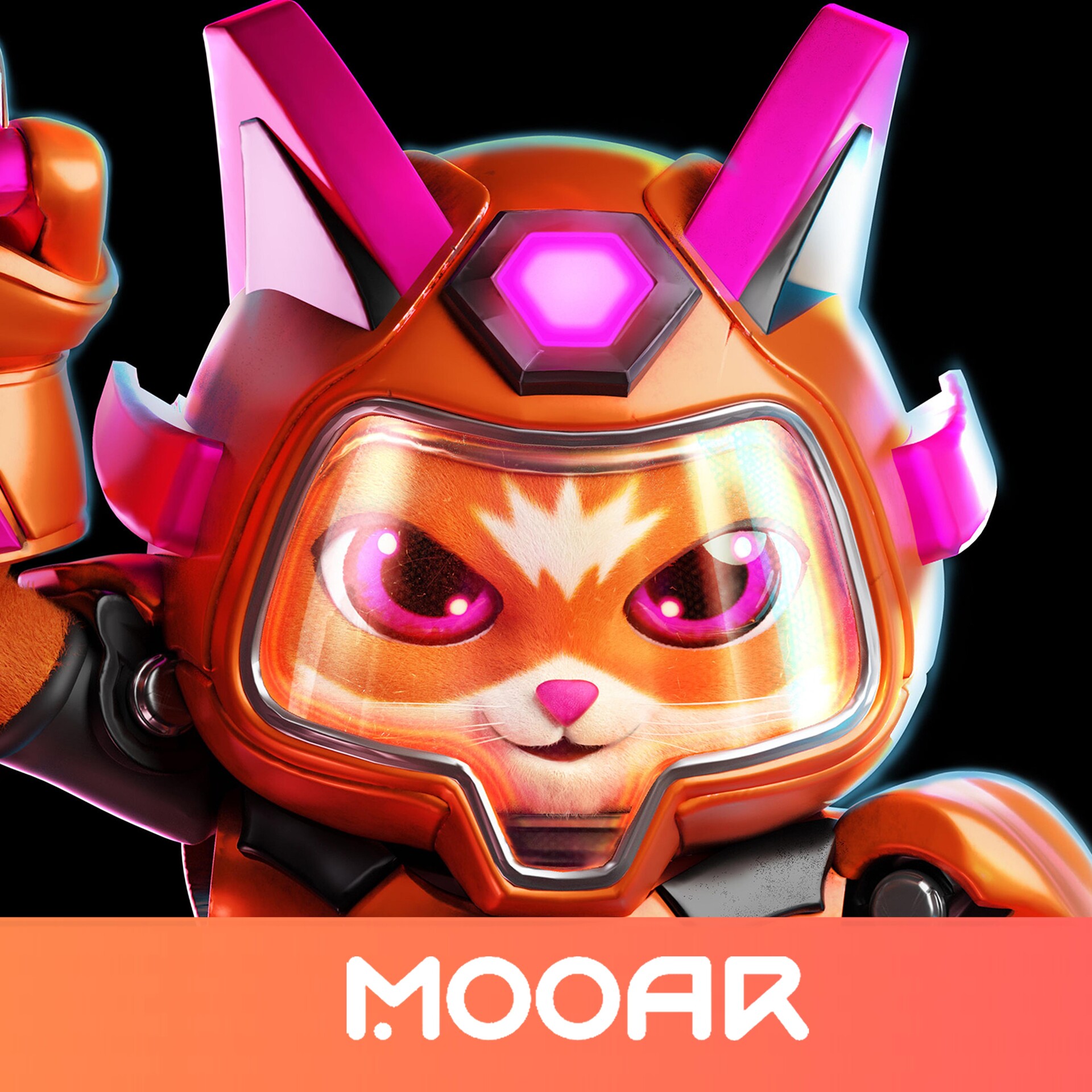 ArtStation - Level V - MOOAR Mascot